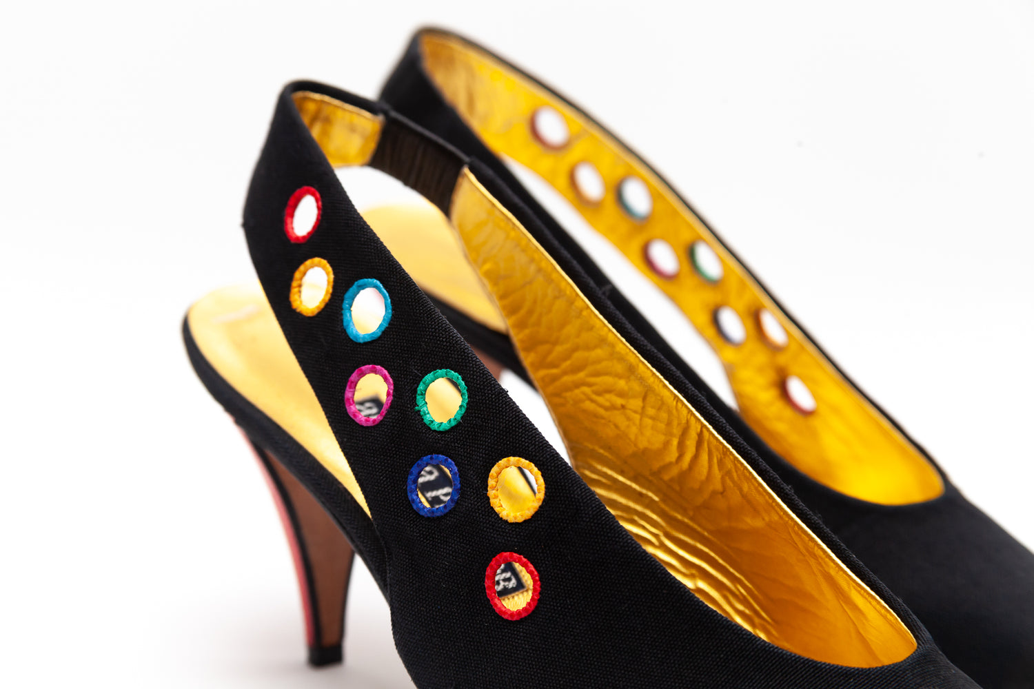 Andrea Pfister Vintage Mutli Color Pumps – The Shoe Archives