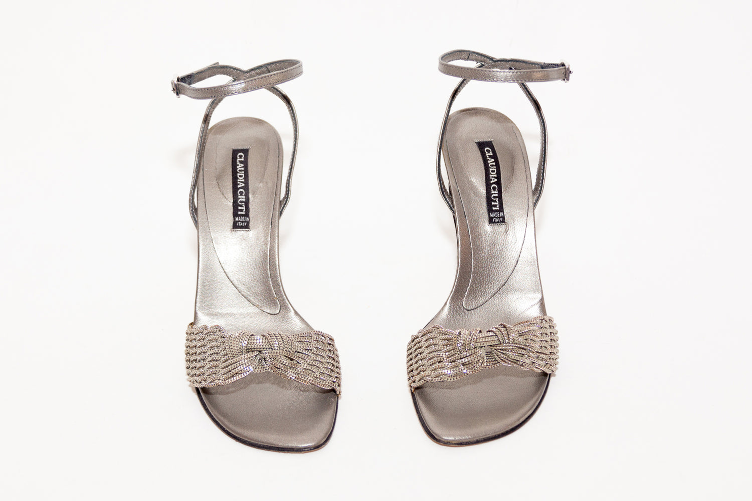 Vintage metal chain high heels – The Shoe Archives