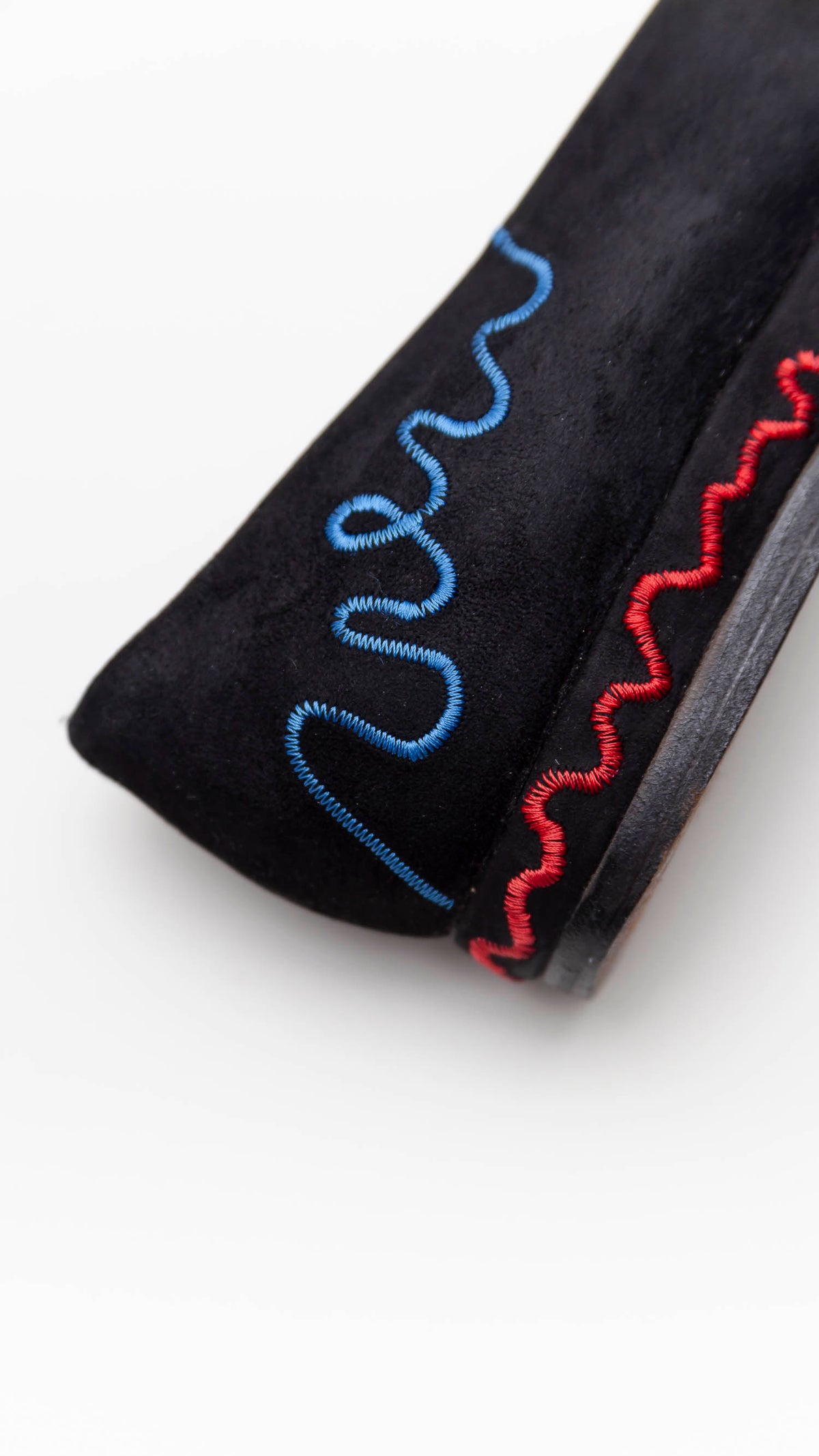 Maud Frizon Vintage Embroidered Flats | The Shoe Archives