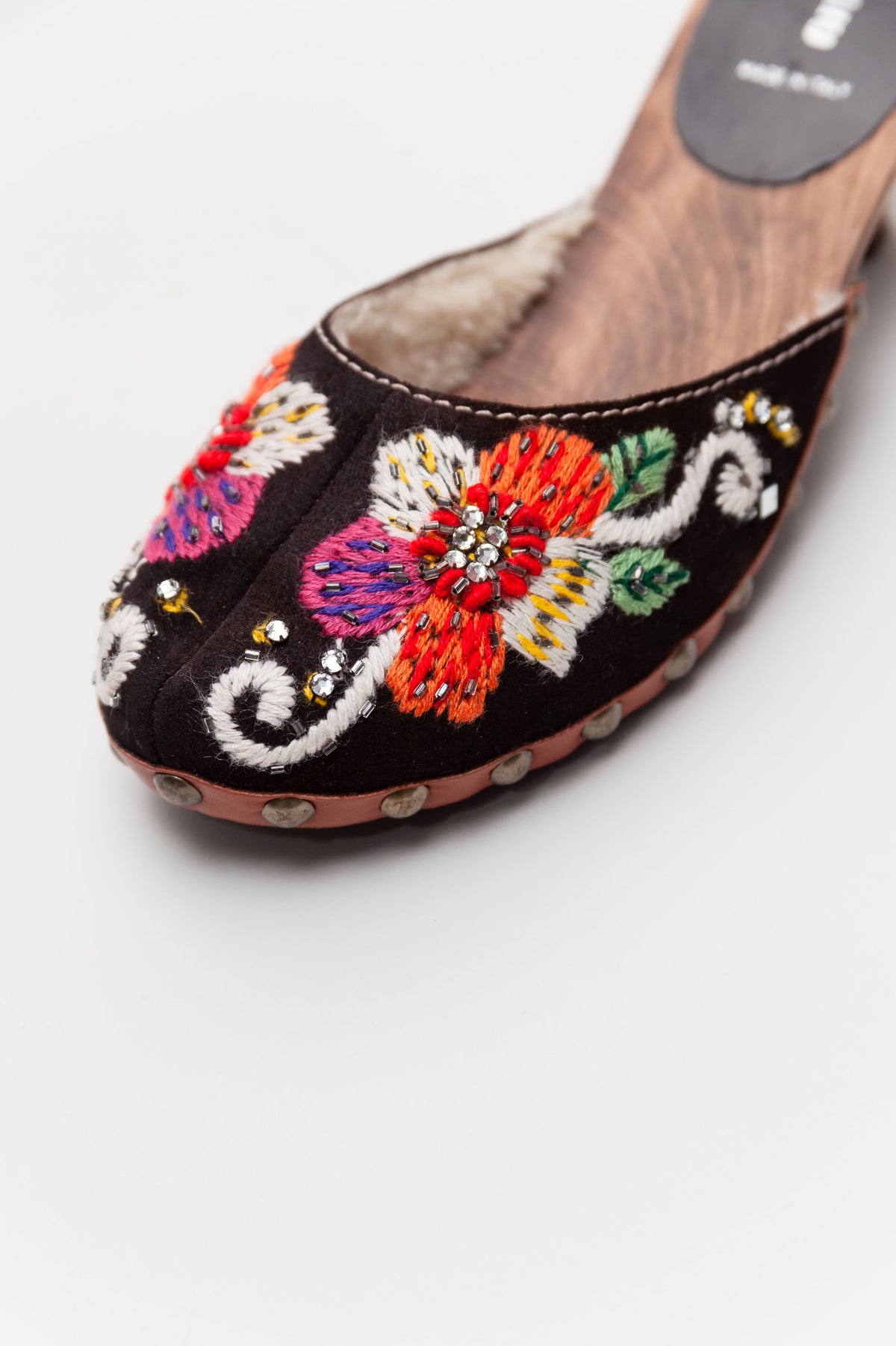 Miu Miu vintage shearling lined clogs – The Shoe Archives